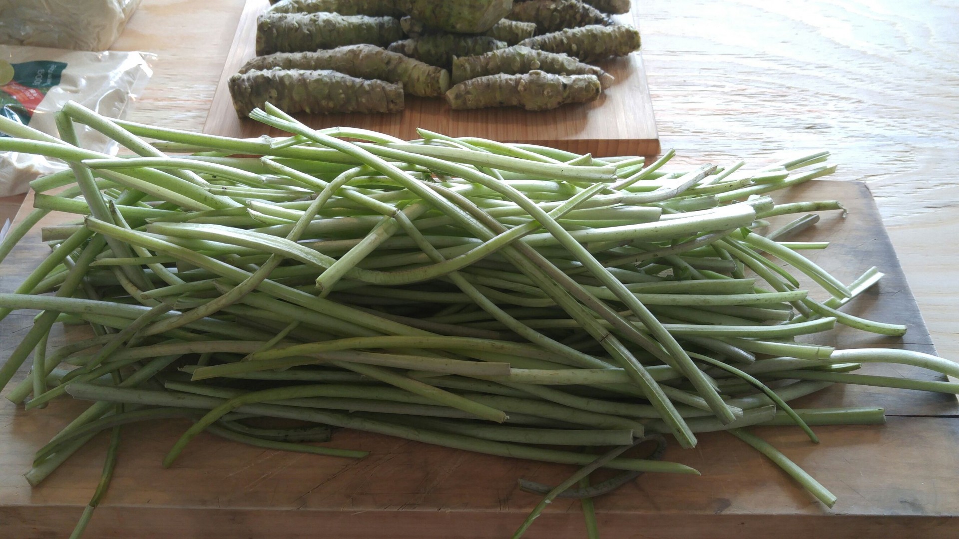 Home-made wasabi zuke (wasabi pickles) with Asami Itoh of Marufuku Tea ...